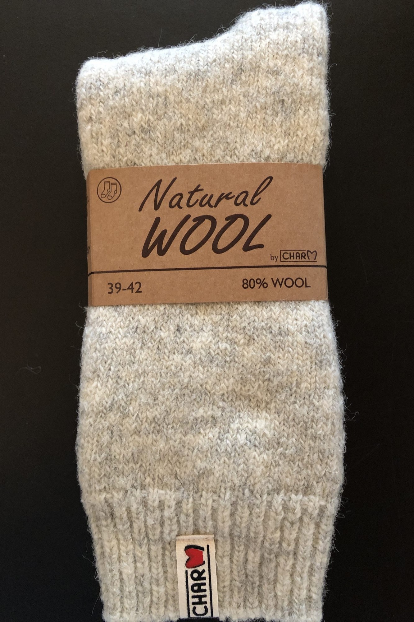 Quality ESKIMO wool socks in 80% wool by CHARM of Scandinavia